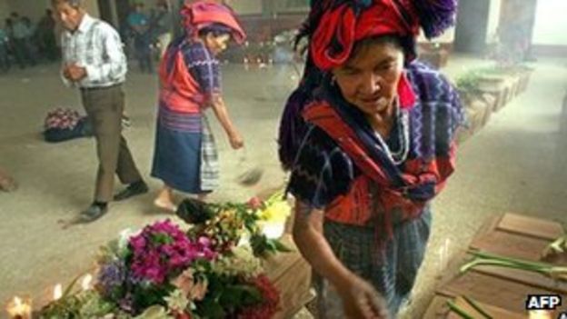Healing Guatemala's emotional scars from the civil war - BBC News
