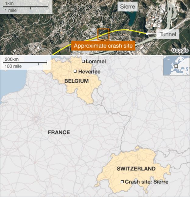 Belgium Switzerland crash: Eight survivors return home - BBC News