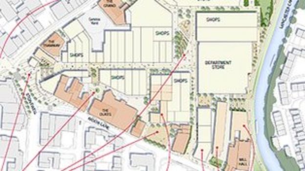 Proposals for £100m revamp of Lancaster city centre - BBC News