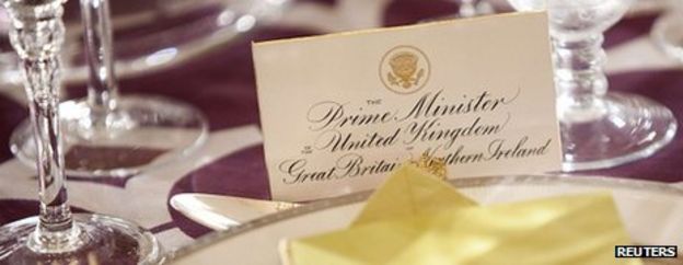 White House dinner: Barack Obama, David Cameron, guests and menu - BBC News