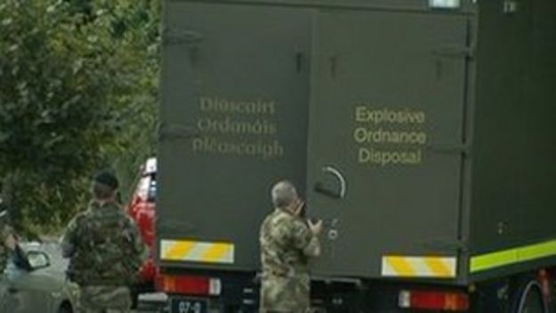 Bombs made safe in Dublin and Leitrim - BBC News