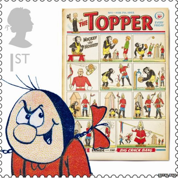 Comic book characters on new Royal Mail stamps - BBC Newsround