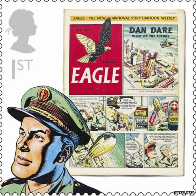 Comic book characters on new Royal Mail stamps - BBC Newsround