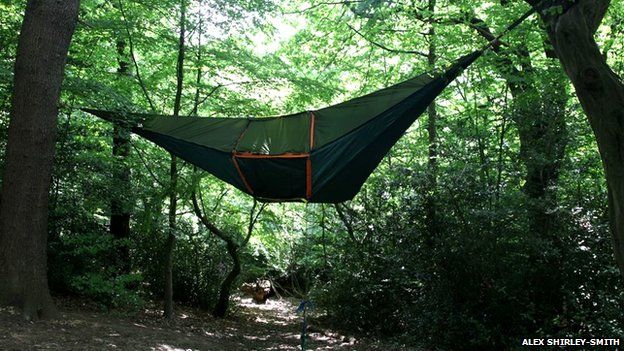 New kind of tent inspired by spider webs - BBC Newsround