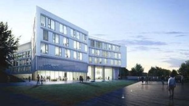 Merthyr Tydfil's new tertiary college work begins - BBC News