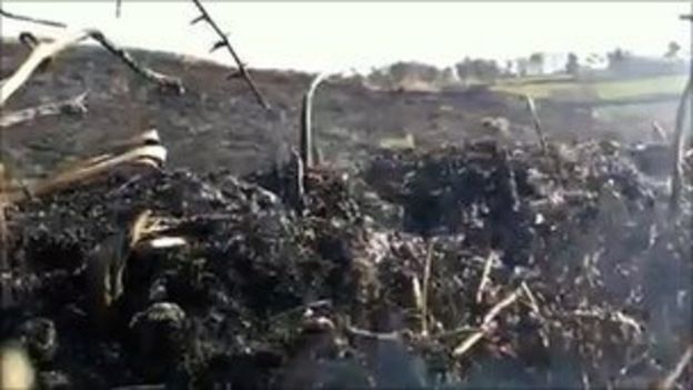 Firefighters tackle North Yorkshire moors blaze - BBC News