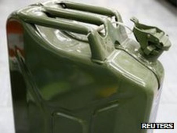 What is a jerry can? A guide on how to legally store petrol - BBC News
