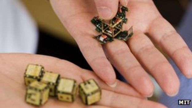 Self-sculpting sand robots are under development at MIT - BBC News