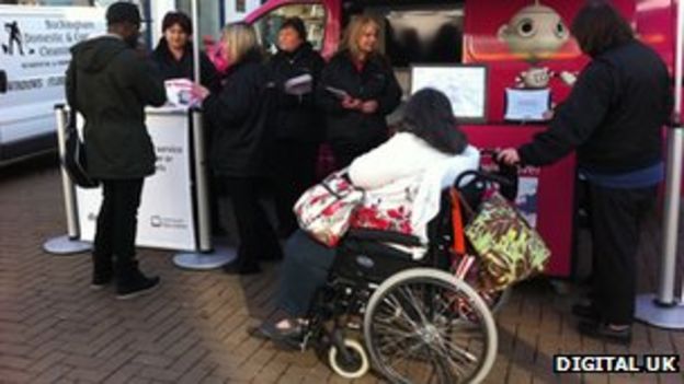 First phase of London digital switchover starts - BBC News