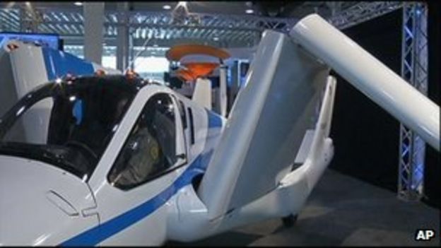NY Auto Show: World's first 'skyworthy' car - BBC News