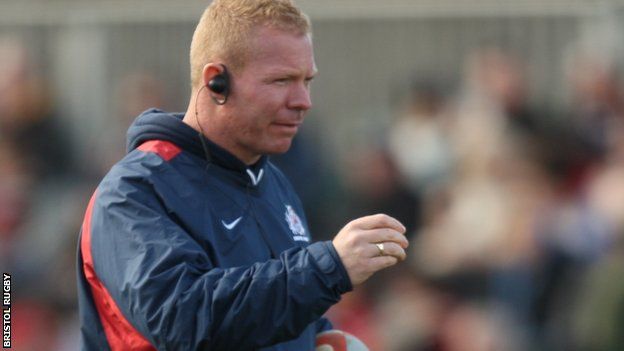 Head coach Liam Middleton wants his Bristol side to improve - BBC Sport