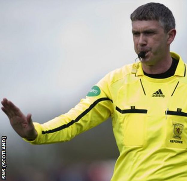 Referee Brian Winter dismisses claims of favouritism - BBC Sport