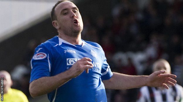 Lee Croft hopes to play again for St Johnstone this season - BBC Sport