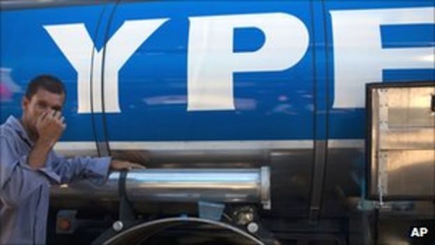 YPF oil: Spain prepares response to Argentina - BBC News