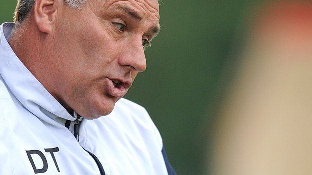 Dean Thomas to fight on at relegated Hinckley United - BBC Sport