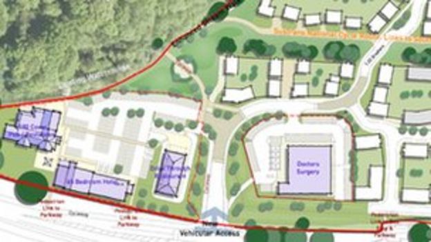 Plans released for Madeley development in Telford - BBC News