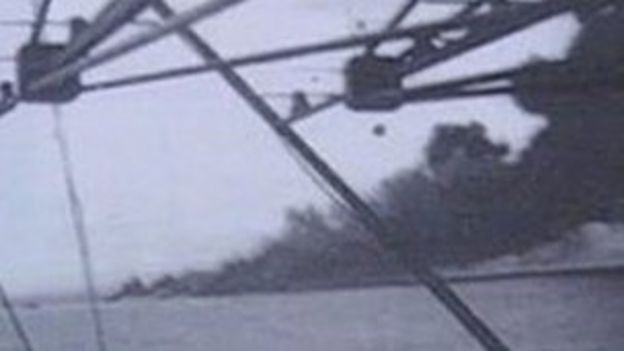 Casualty packs released for sunken carrier HMS Dasher - BBC News