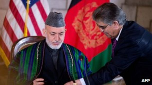 Does deal mark new era in US-Afghan relations? - BBC News