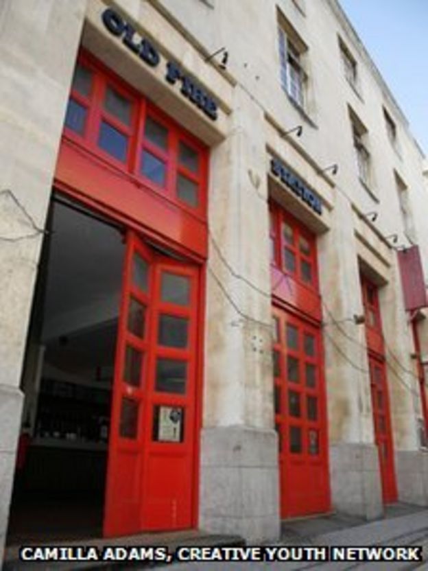 Old Bristol fire station youth project gets funding boost - BBC News