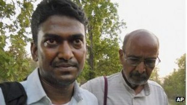 India Maoists free abducted official Alex Paul Menon - BBC News