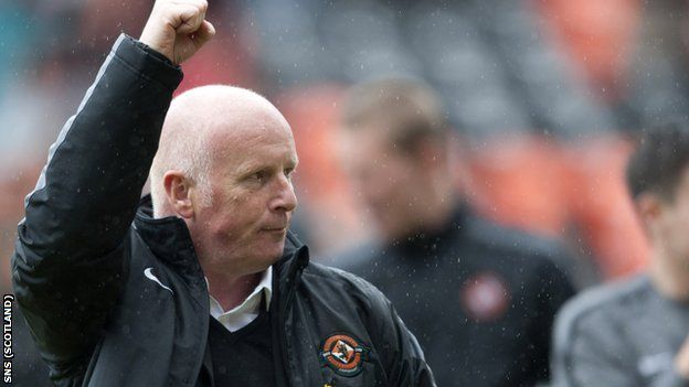Dundee United manager Peter Houston delighted with Europa League slot ...