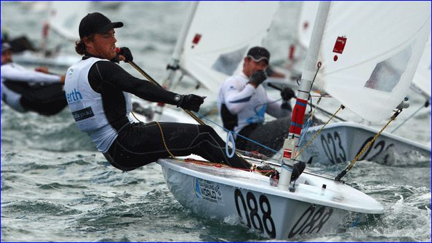 Bangor sailor James Espey qualifies for laser class at Olympics - BBC Sport