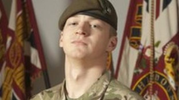 Funeral for Pte Daniel Wade after death in Afghanistan - BBC News