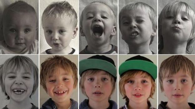 The baby time-lapse trend - BBC News