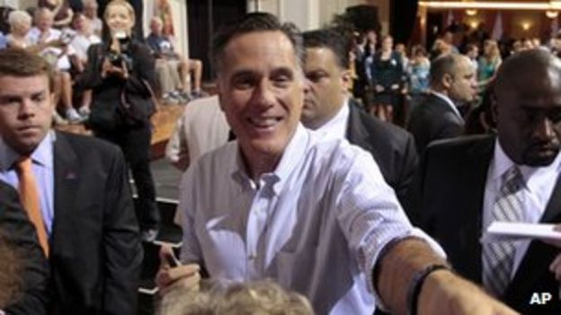 Mitt Romney campaign raises $40m in April - BBC News