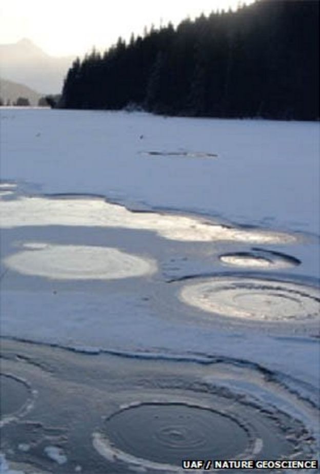 Arctic melt releasing ancient methane - BBC News