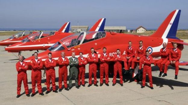 Red Arrows given official go-ahead for 2012 season displays - BBC News