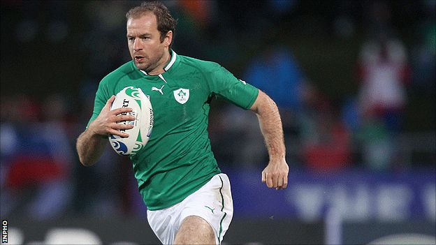 Ireland full-back Geordan Murphy quits international game - BBC Sport