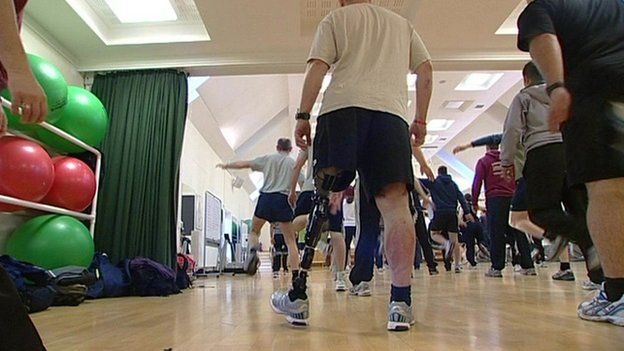 Headley Court military rehabilitation unit opened to veterans - BBC News