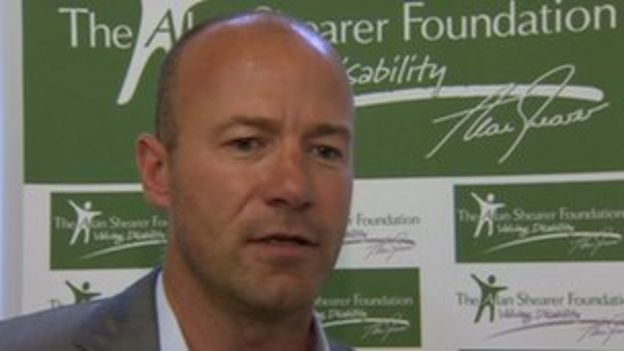 Alan Shearer launches charitable foundation - BBC News