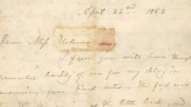 Charlotte Bronte letter sold for more than £11,000 - BBC News