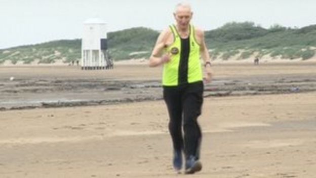 Somerset's Arthur Gilbert completes latest challenge - BBC News