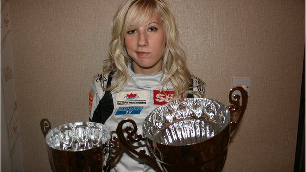 Rally driver Louise Cook sells trophies to finance title dream - BBC Sport