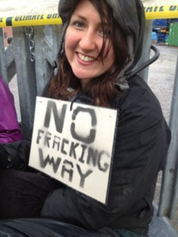 Frack Off protesters end drilling rig blockade - BBC News