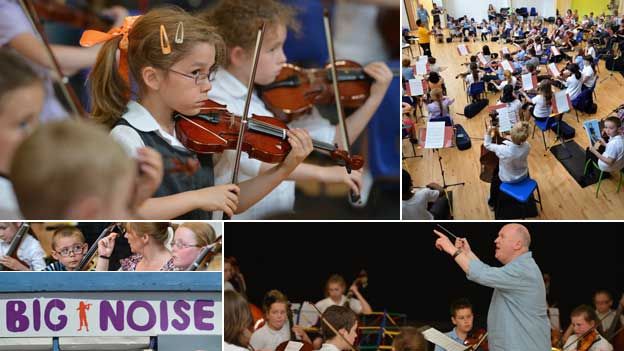 Stirling and Glasgow Big Noise orchestra schemes praised - BBC News
