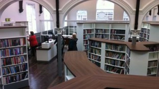 Hull's Western Library reopens after facelift - BBC News