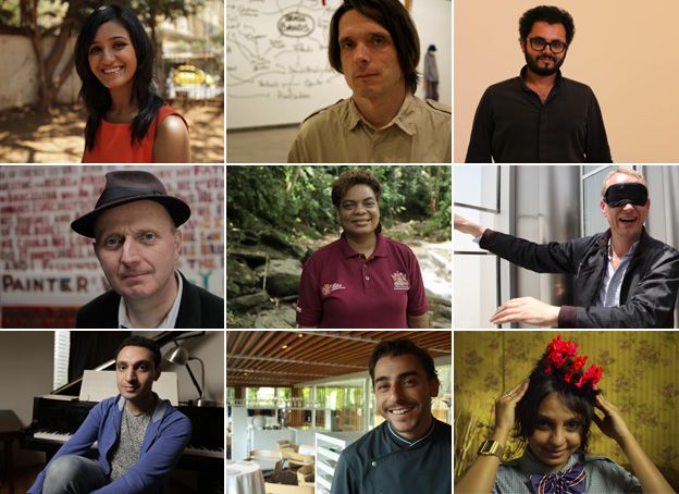 Collaboration Culture: Meet the artists - BBC News