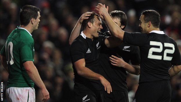Ireland captain Brian O'Driscoll embarrassed by record NZ loss - BBC Sport