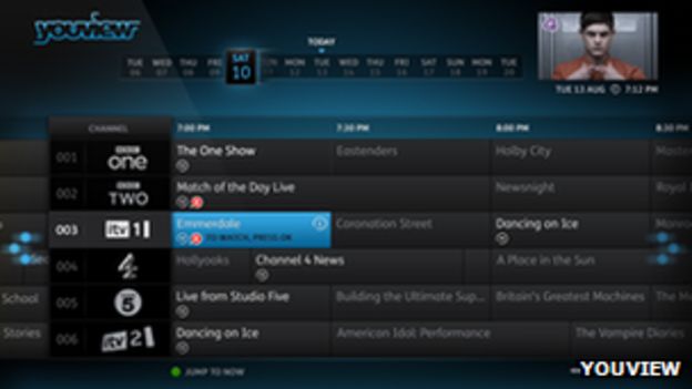 YouView internet TV service launches in UK - BBC News