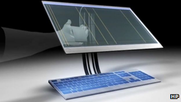HP's see-through screen proposals secure US patent - BBC News