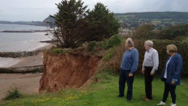 Erosion 'could hit 160 south Devon properties' - BBC News
