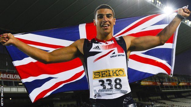 Adam Gemili: From football's 'Road Runner' to GB sprinting star - BBC Sport