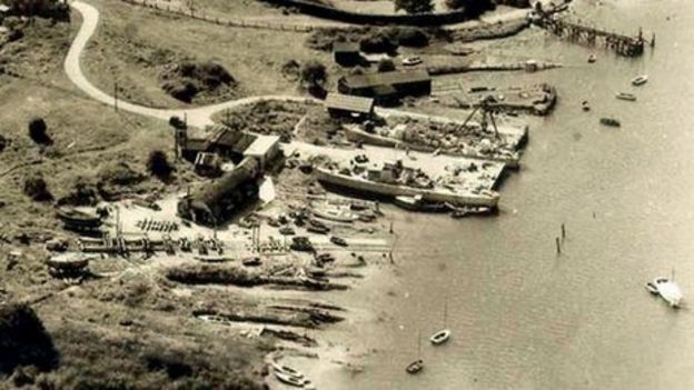 Buckler's Hard excavation begins on former WWII site - BBC News