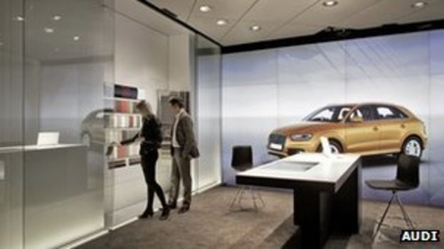 Audi opens digital car showroom - BBC News