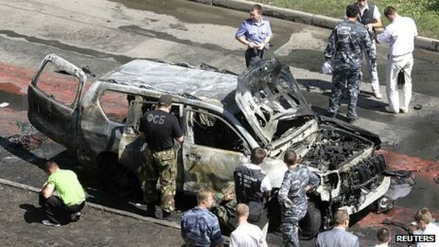 Four held over attacks on Russia Muslim leaders - BBC News