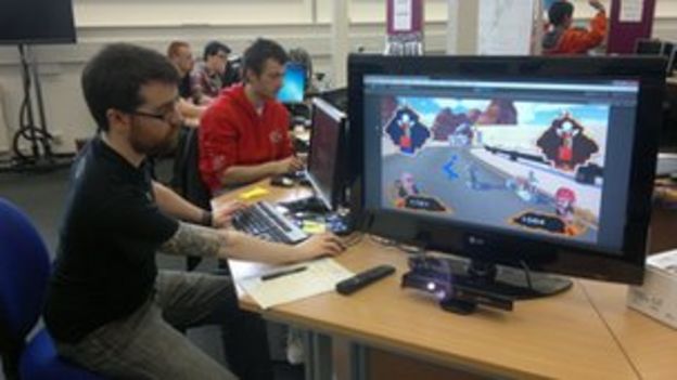 Dundee game developers have children review their work - BBC News